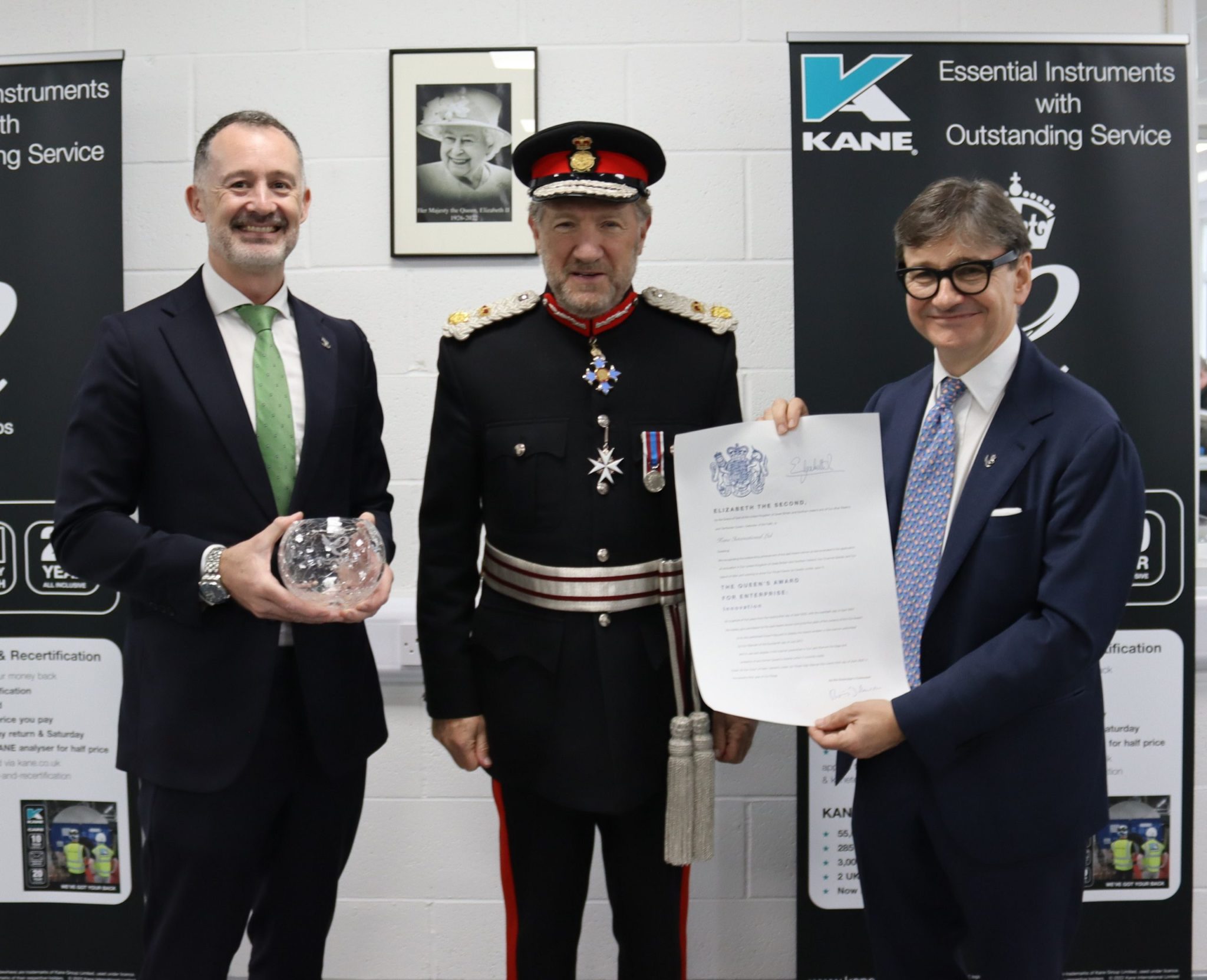 Royal award for Kane - Oil Installer